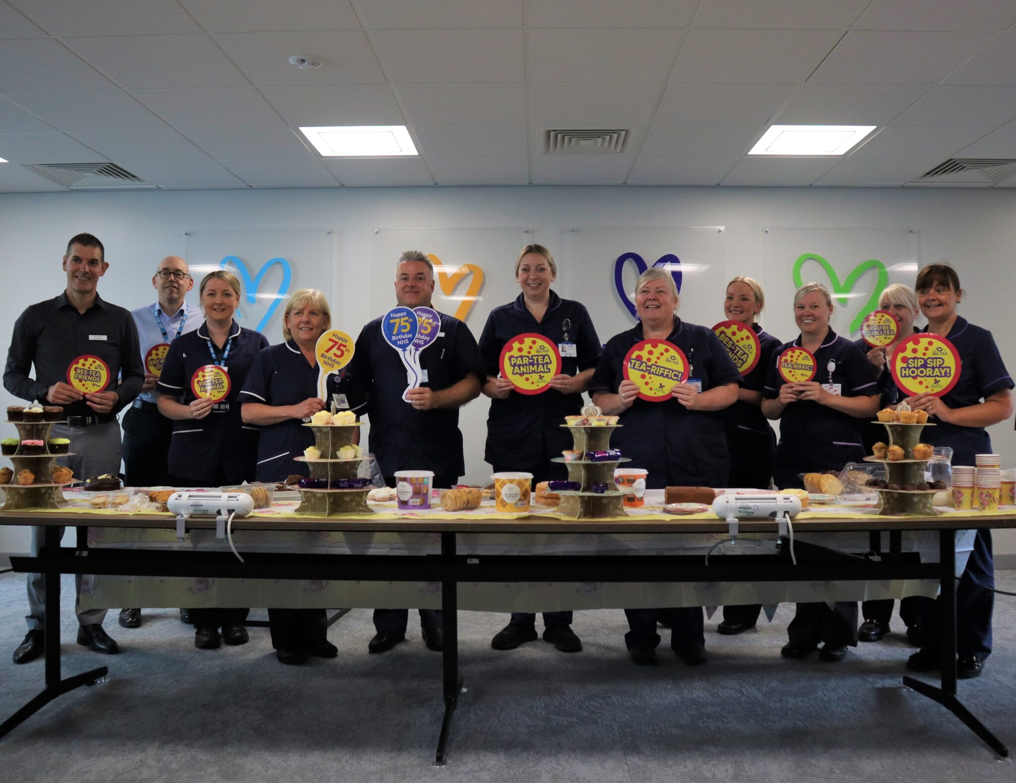 Celebrating NHS 75 with The Big Tea! - Mid Cheshire Hospitals Charity