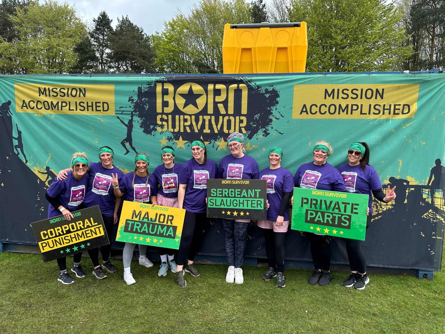 Born Survivor 16 May 2026 Registration - Mid Cheshire Hospitals Charity
